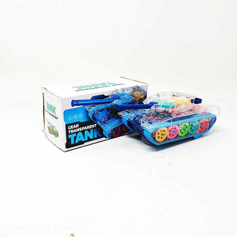 No.238-3A Gear Transparent Tank With Light and Sound – Sellet
