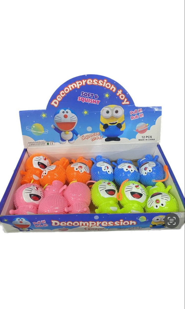 (12 Pcs/Box) Puffer Doremon Squishy – Sellet