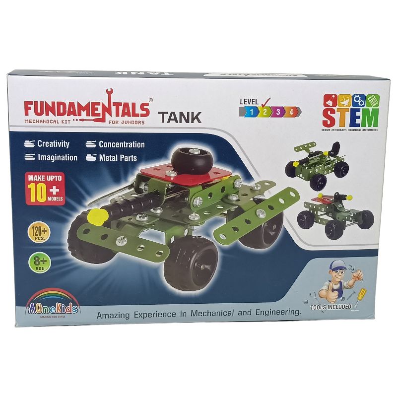 Tank Metal Mechanic DIY STEM Model By Fundamentals – Sellet