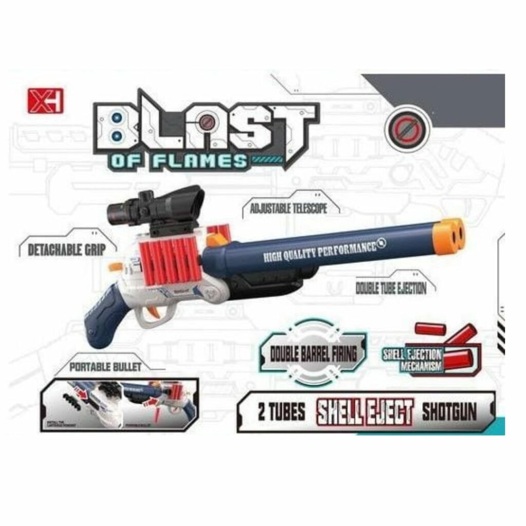 Double Barrel Firing Blast Flames Gun – Sellet