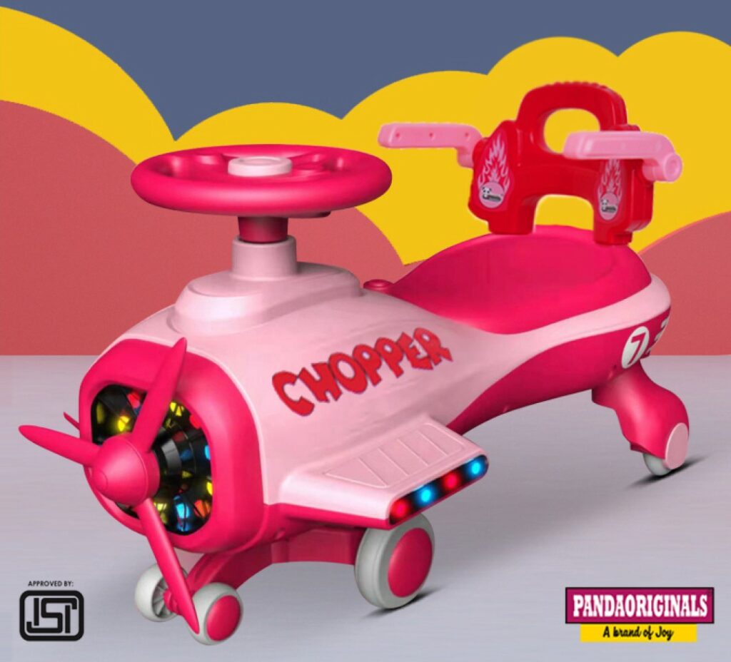 Magic car Chopper with light and Music- By Panda Swing car – Sellet
