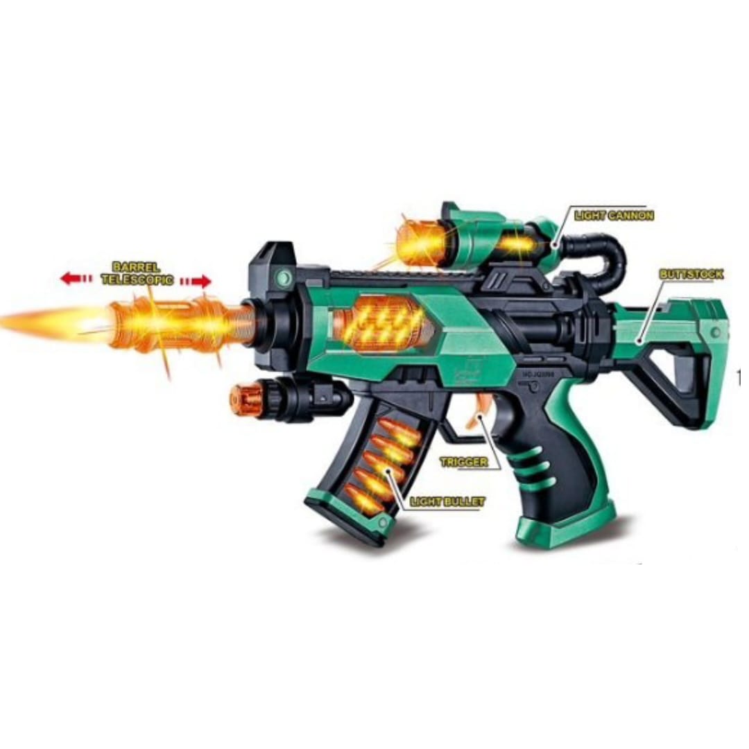 Assault Flash Gun with Light, Sound and Vibration – SELLET
