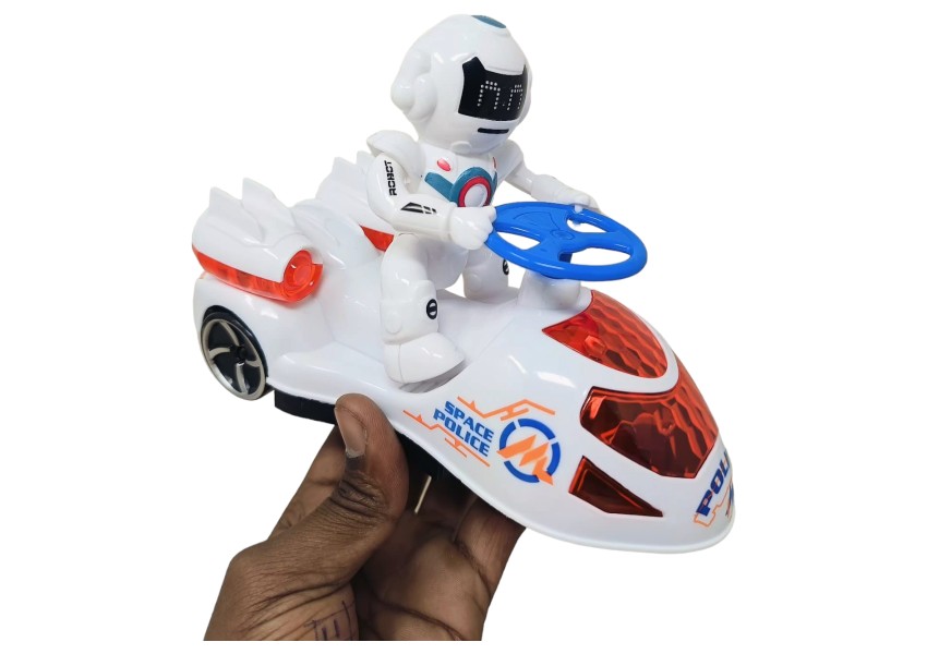 Space Police Car with Light and Music – Sellet