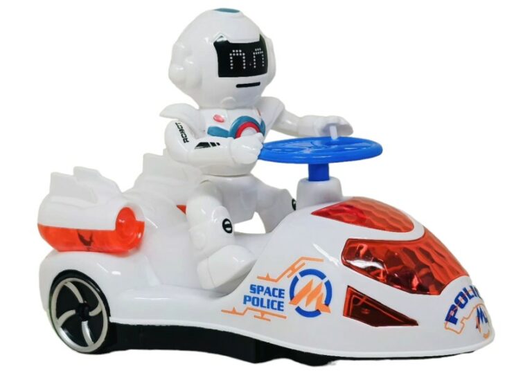 Space Police Car with Light and Music – Sellet