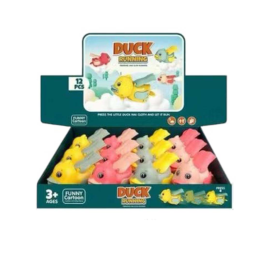 (12 Pcs) Running Duck Push and Go – Sellet