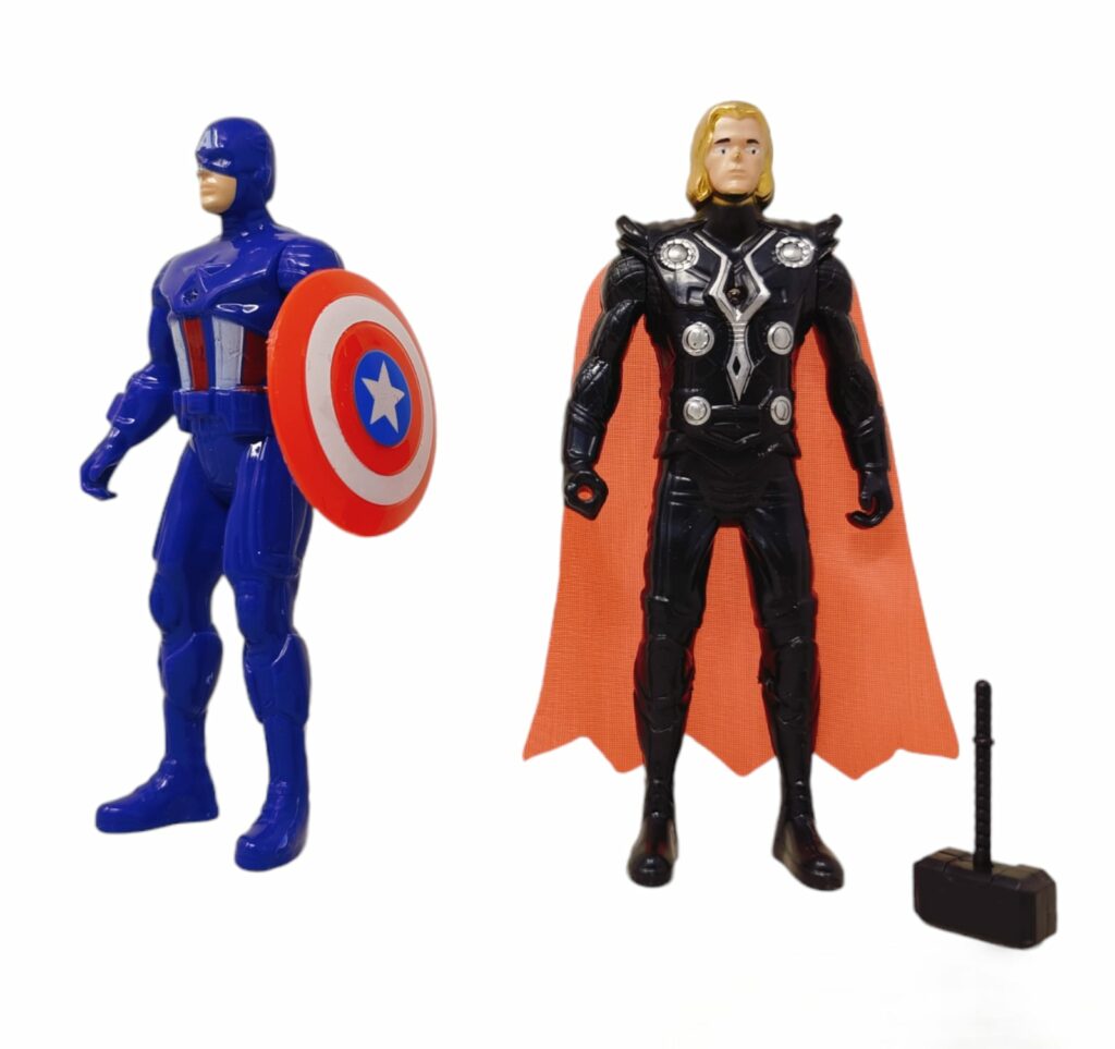 Super Hero Action Figure (Set of 5 Superheroes) – Sellet