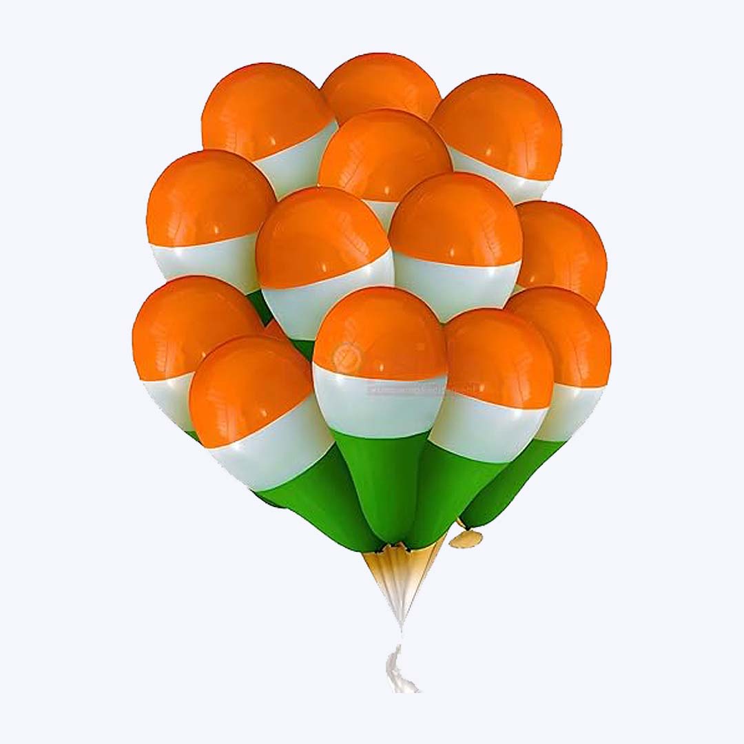 50 Pcs Tiranga Balloon Set – Sellet