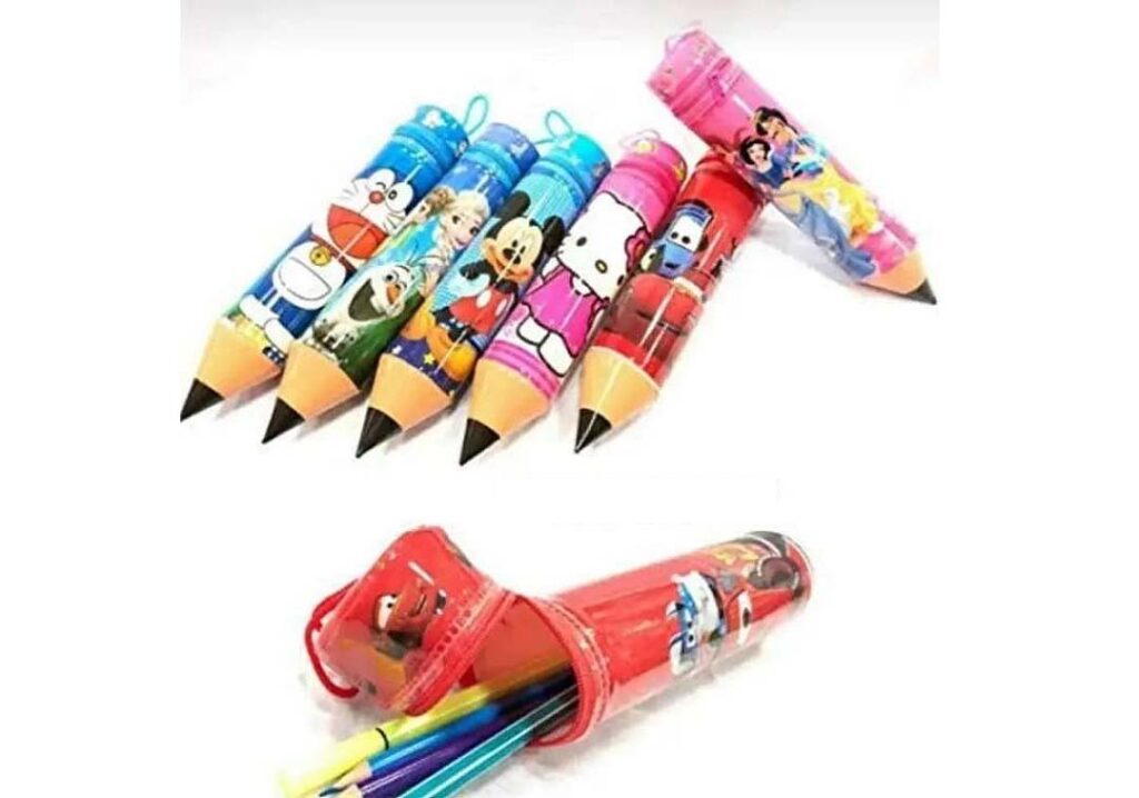 (12 Pcs) Pencil Shape Pencil Pouch – Sellet