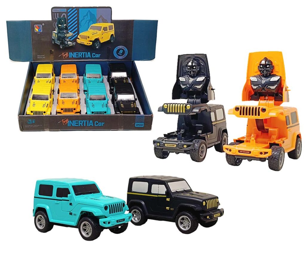 (8 Pcs) Inertia Rubicon Robot Car – Sellet