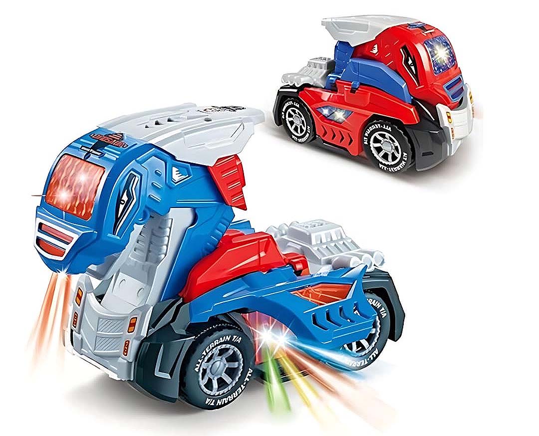 Deformed Dinosaur Car with Light and Music – Sellet