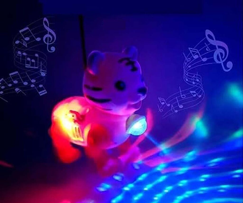Walking Tiger with 3D Light and Music – Sellet