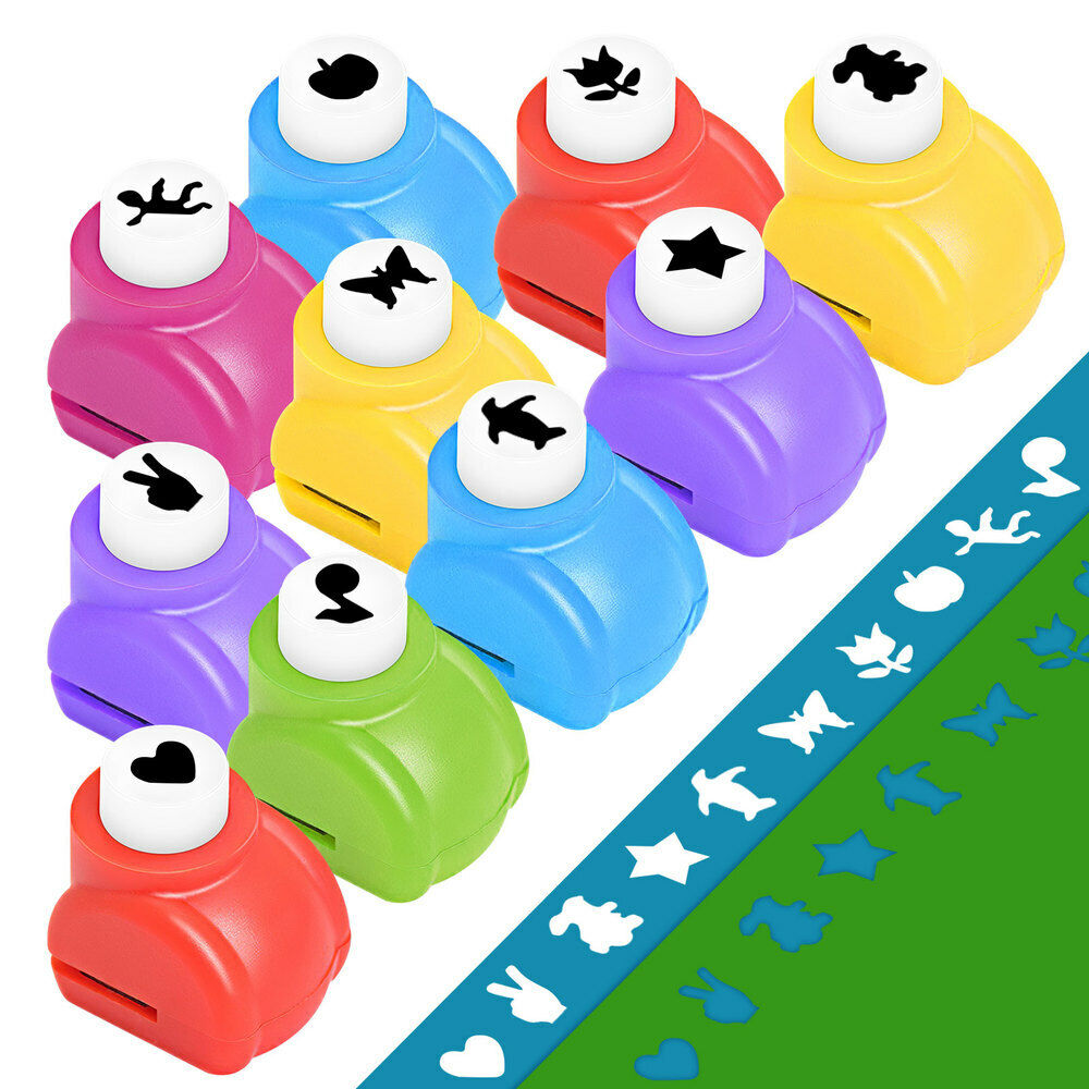 (8pc) Jumbo Paper Shape Cutter Metal Shapes JF-821 – Sellet