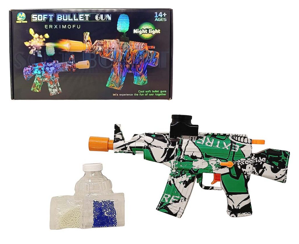 Glow in Dark Water Ball Gun with Light and Sound – Sellet