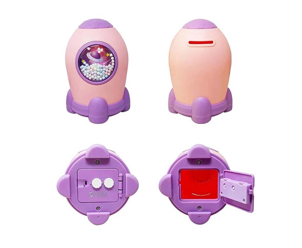 Metal Rocket Money Bank / Piggy Bank – Sellet