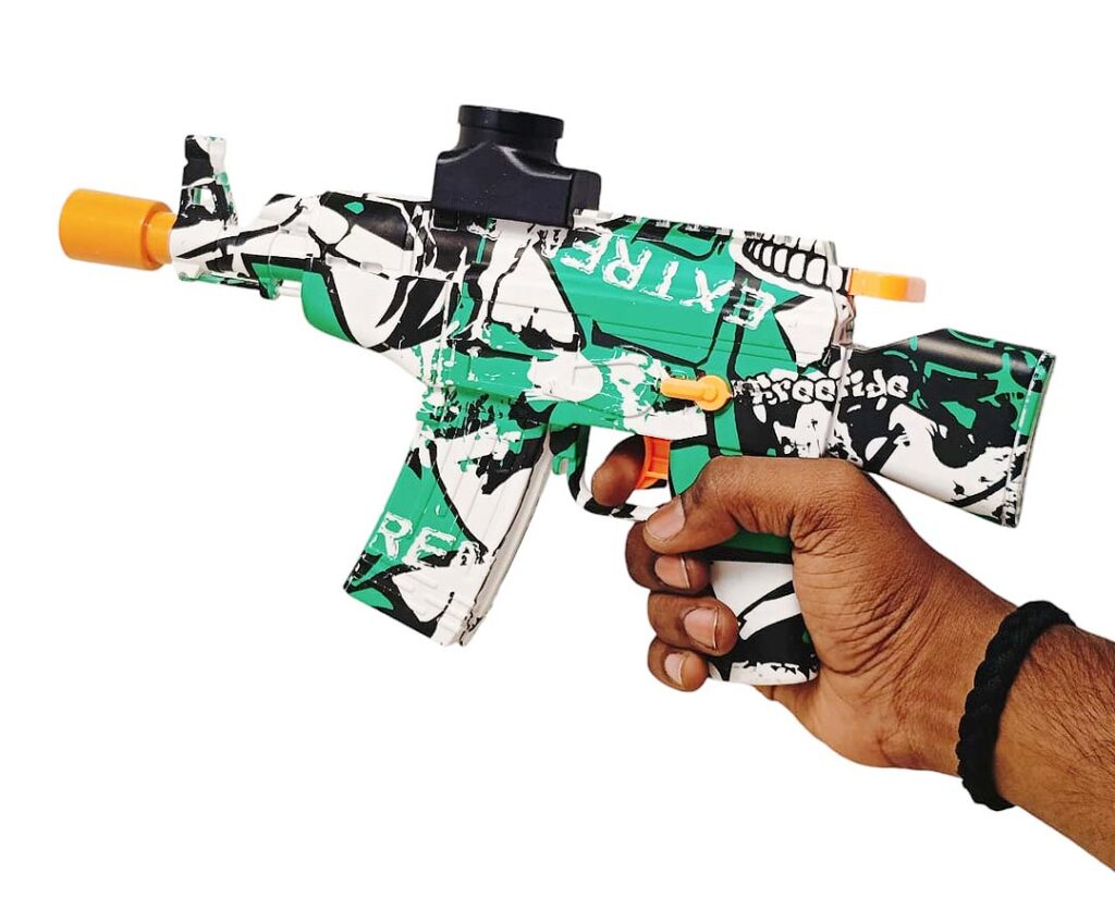 Glow in Dark Water Ball Gun with Light and Sound – Sellet