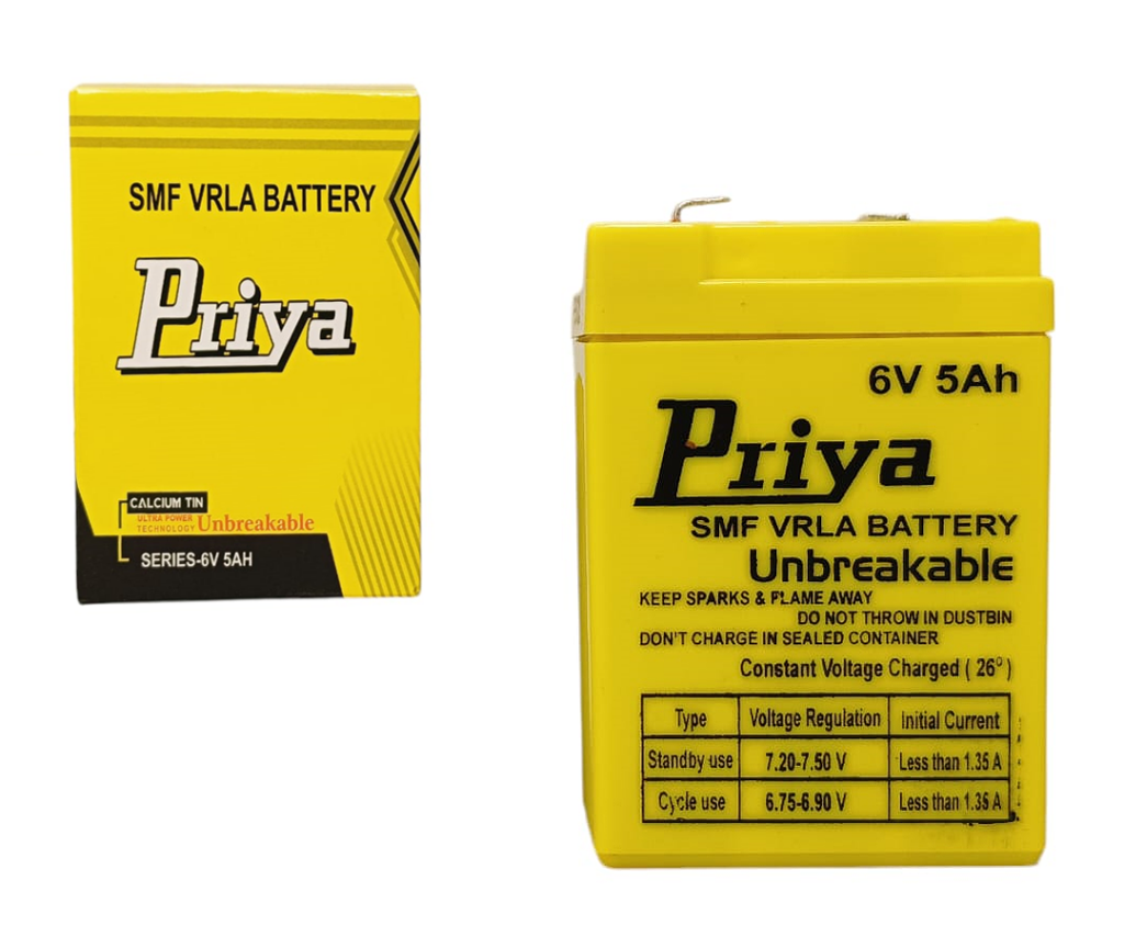 6Volt 5Ah Battery – Sellet