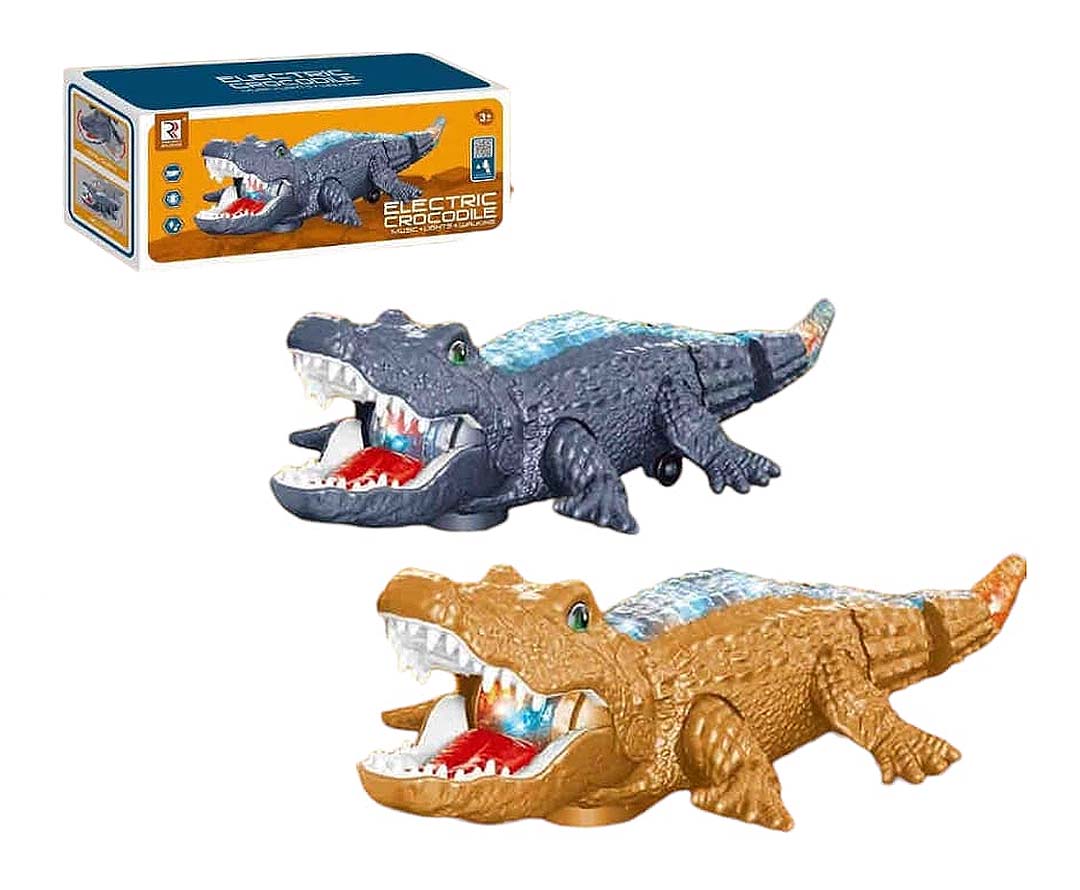 Electric Crocodile with Light and Sound – Sellet