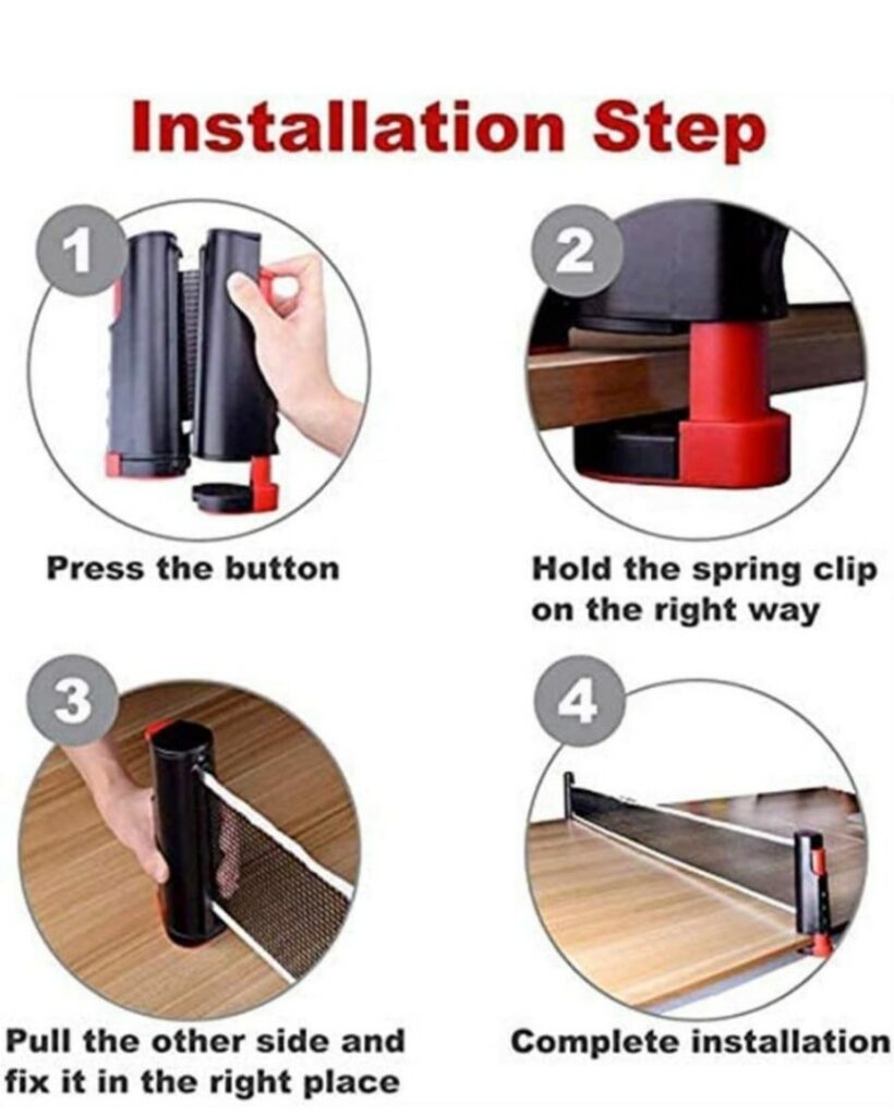 Retractable Table Tennis Rack – Sellet